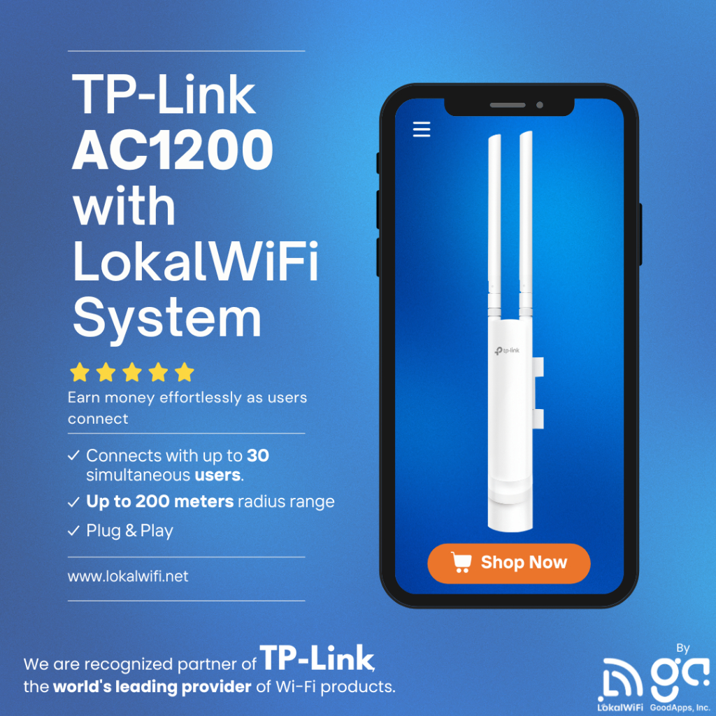 Tp Link Access Point With Lokalwifi System Shopee Philippines