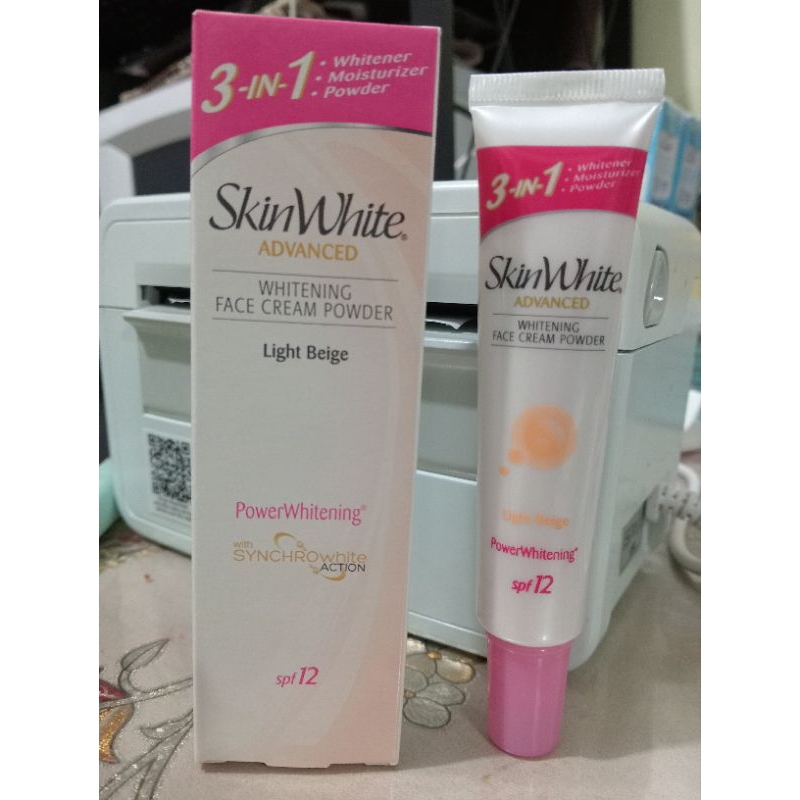 Skinwhite advance light beige spf12 20g(2026 exp) | Shopee Philippines