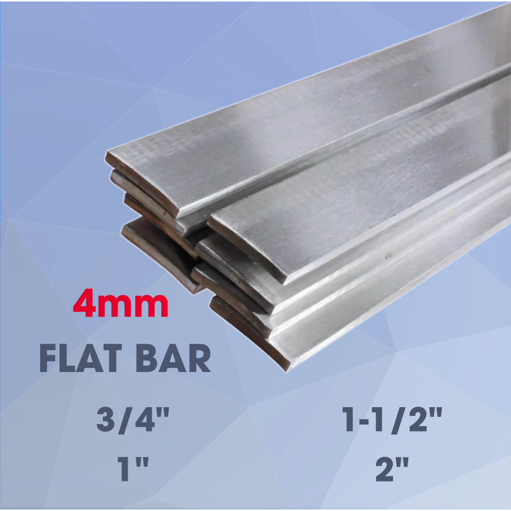 30cm/1m long *4mm* *3/16* STAINLESS FLAT BAR STAINLESS STEEL FLAT BAR ...