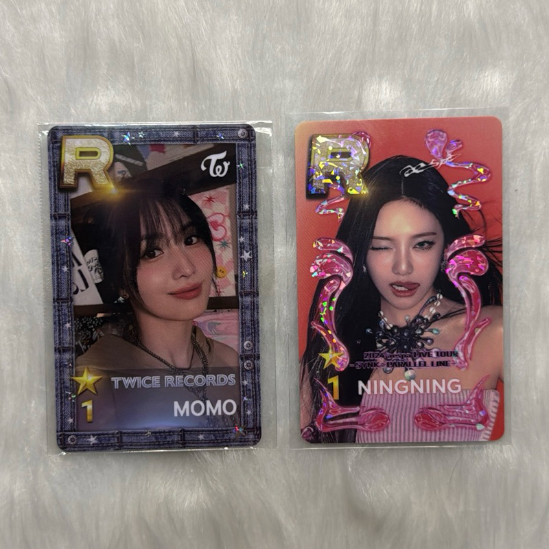 TWICE MOMO SSJYP TWICE RECORDS AND AESPA NINGNING PARALLEL LINE SSM ...