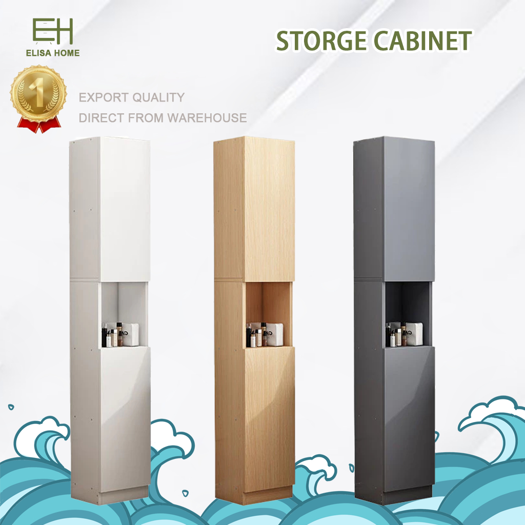 ELISA HOME Storage cabinet, bookshelf, storage rack, space saving ...