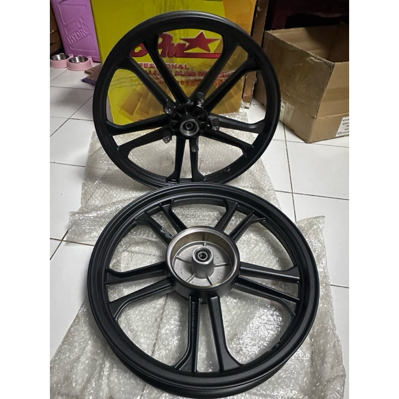 MAGS WHEELS MAG WHEELS FOR YAMAHA SZ V1 V2 V3 SET | Shopee Philippines