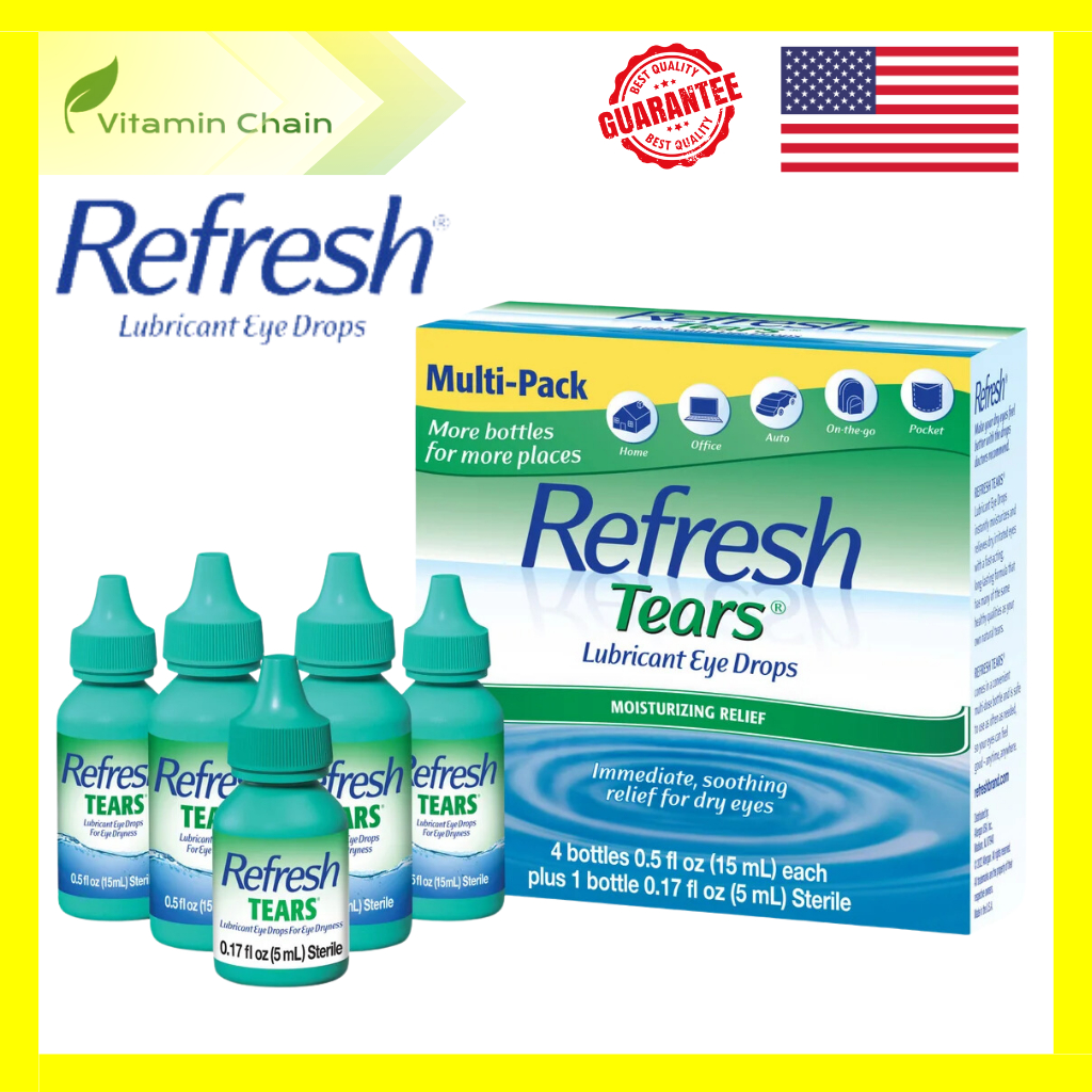 Refresh Tears Lubricant Eye Drops | Shopee Philippines