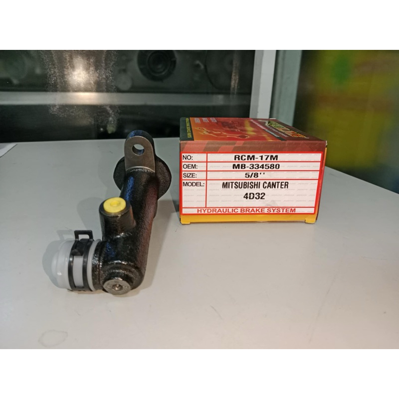 CLUTCH MASTER ASSEMBLY MITS. CANTER 4D32 5/8" MB-334580 REDLINE RCM-17M ...