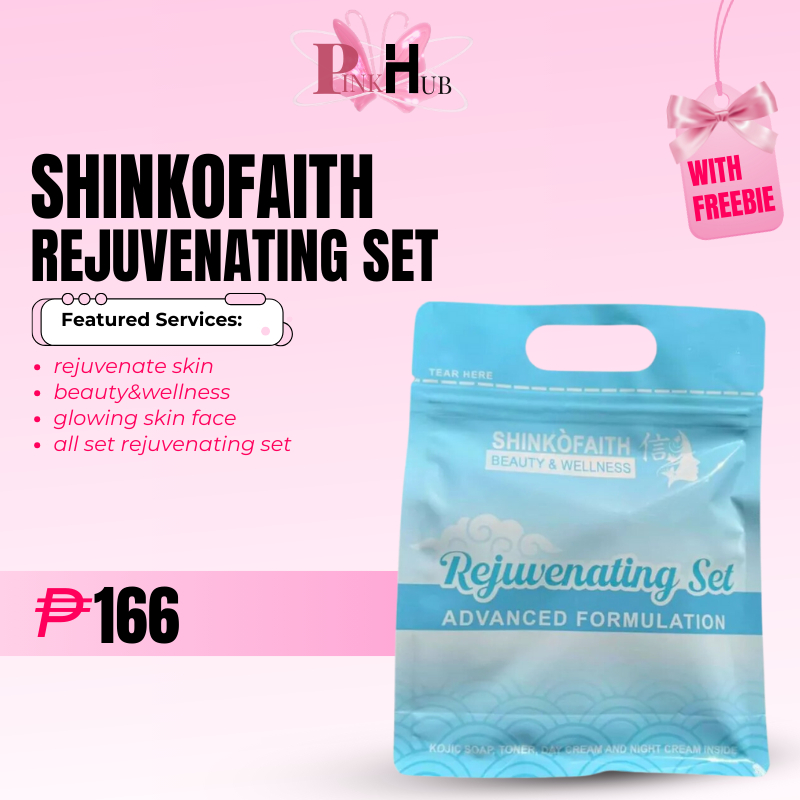 SHINKO FAITH Shinko Rejuvenating Set/sunscreen | Shopee Philippines