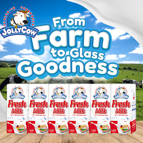 Jolly Cow Fresh Milk - 100% Pure Cow's Milk Creamy Goodness in Every ...