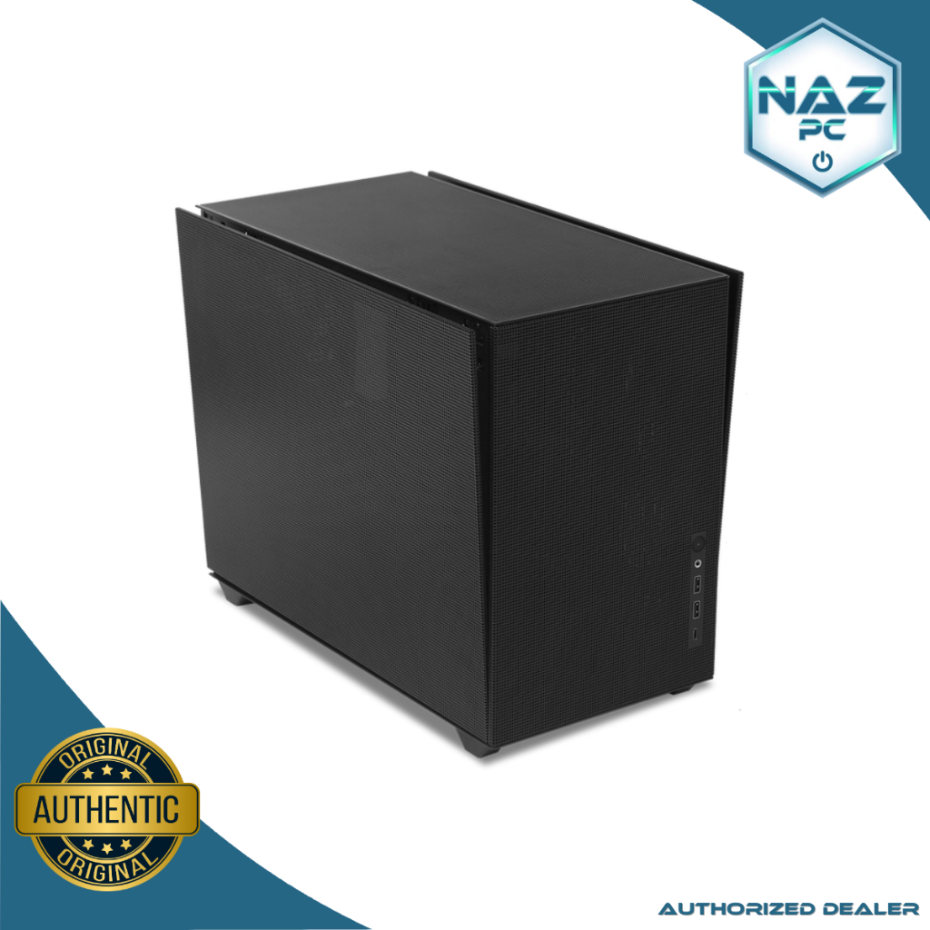 Tecware Fusion 2 Hybrid SFF Case Black MATX Tempered Glass Case w/ 1X ...