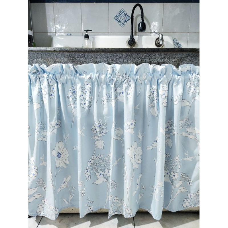 Kitchen Curtain Lababo Kurtina - 0524 | Shopee Philippines