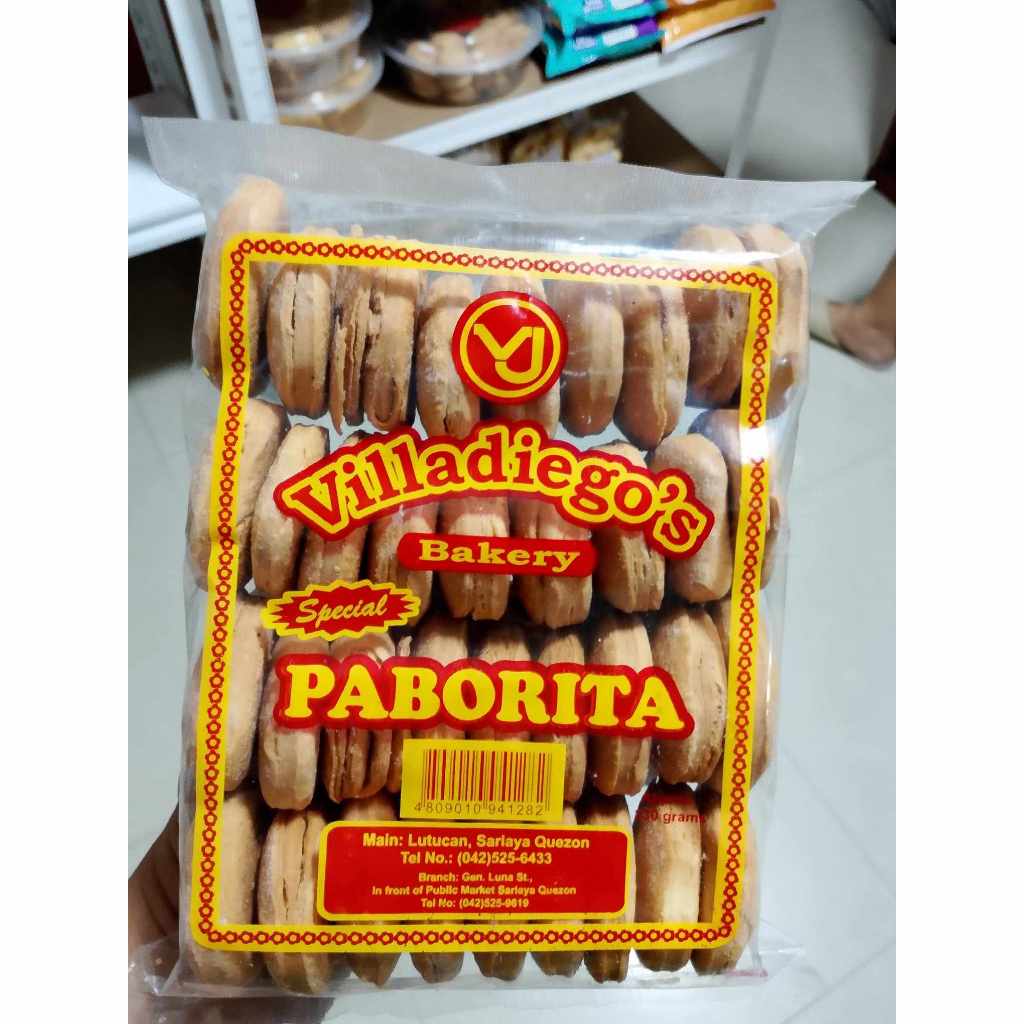 Villadiego's Paborita Snacks Cookies Biscuits Pasalubong | Shopee ...