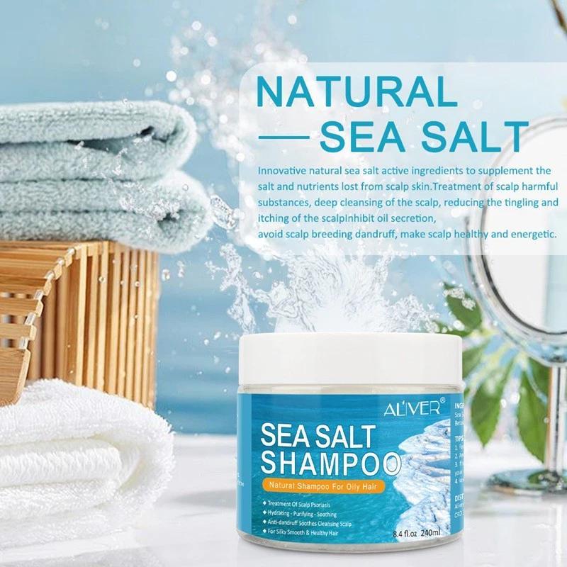 Sea Salt Shampoo Anti Dandruff Hair Treatment Shampoo For Scalp Itching ...