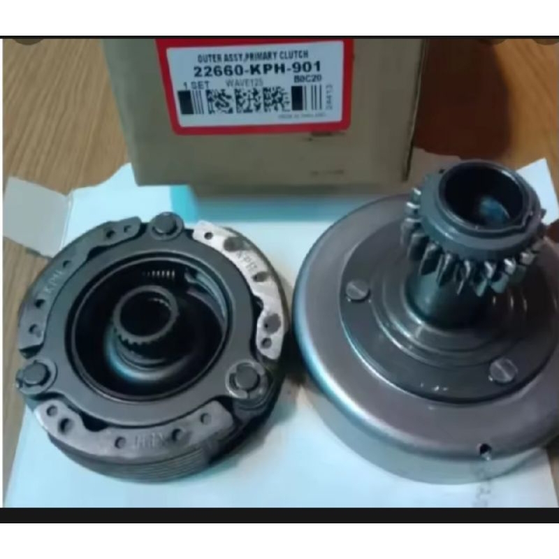 Honda genuine primary clutch outer assy for (Wave125/XRM125/RS125 carb ...