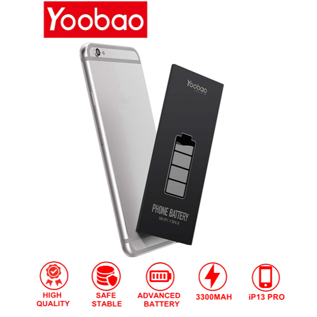 Yoobao iP 13 Pro 3300mAh ADVANCED Phone Battery | Shopee Philippines