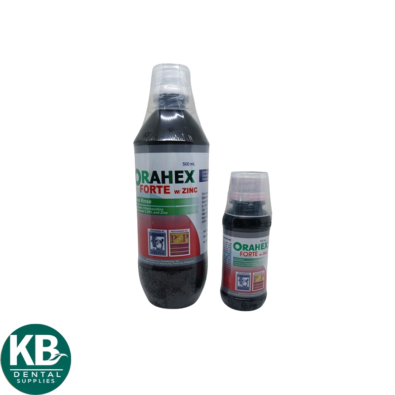 Orahex Forte with Zinc Daily Oral Rinse Gentle Mouthwash | Shopee ...