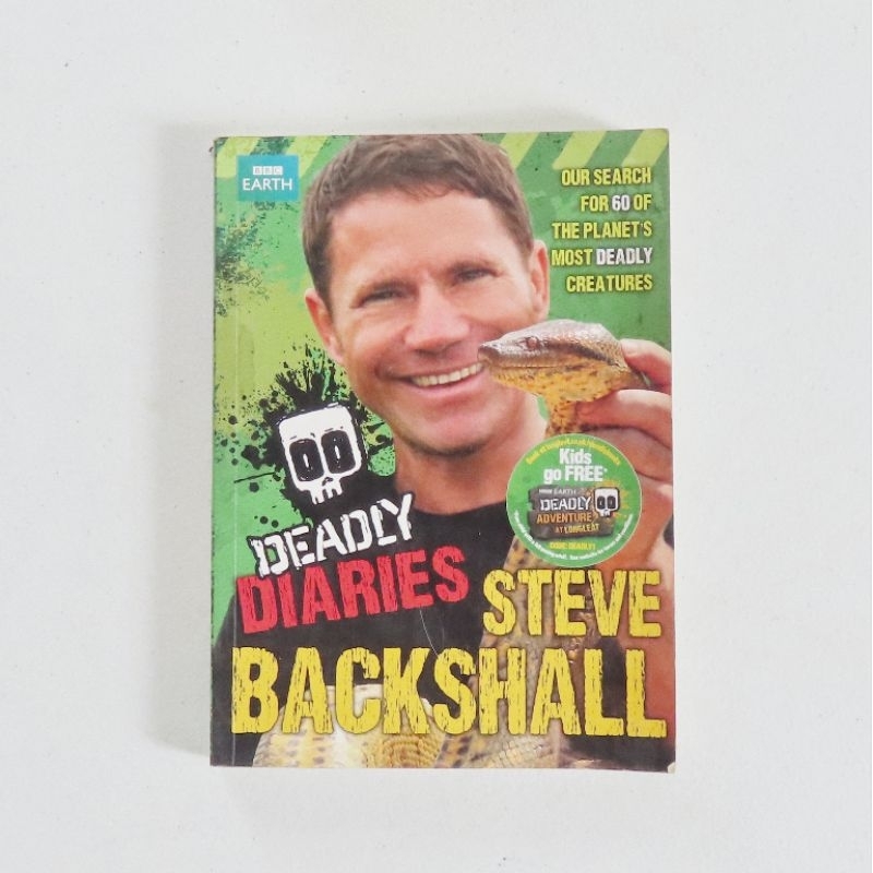 Deadly Diaries (Steve Backshall's Deadly) | Shopee Philippines