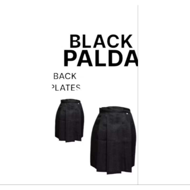 palda black school uniform backpleates | Shopee Philippines