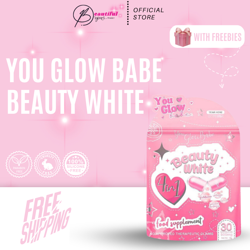 YOU GLOW BABE Beauty White Slimming Whitening Glutathione Collagen ...