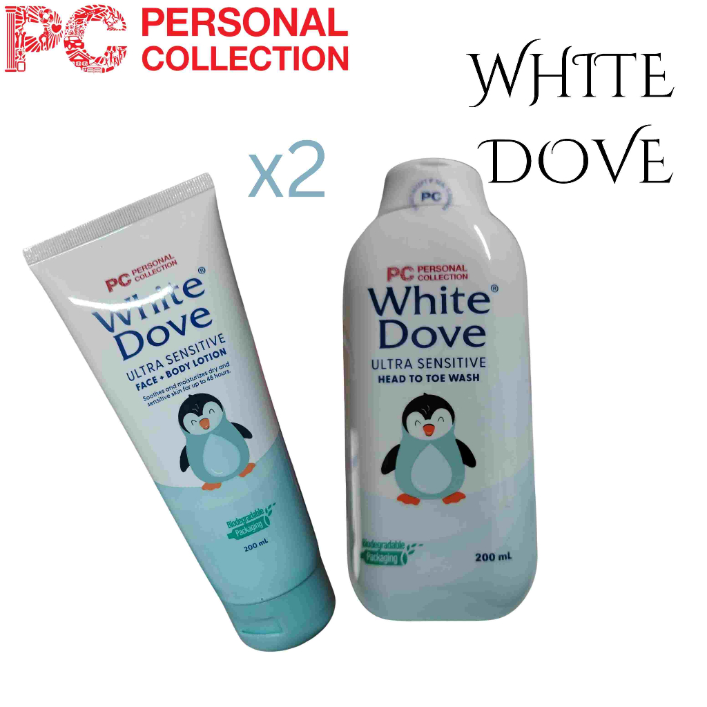 Personal Collection White Dove Ultra Sensitive Face and Body Lotion ...