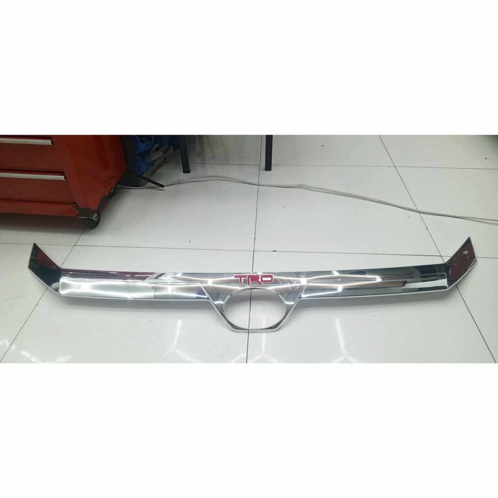 Hood Lip Chrome Hood Lid for Toyota Hiace Deluxe 2019 to 2020 TRD ...