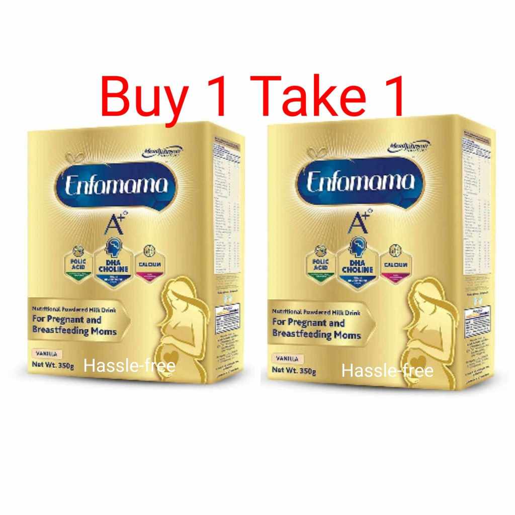 B1T1 ENFAMAMA A+ NUTRITIONAL POWDERED MILK DRINK VANILA (350gx2) MADE IN PHILIPPINES | Shopee ...