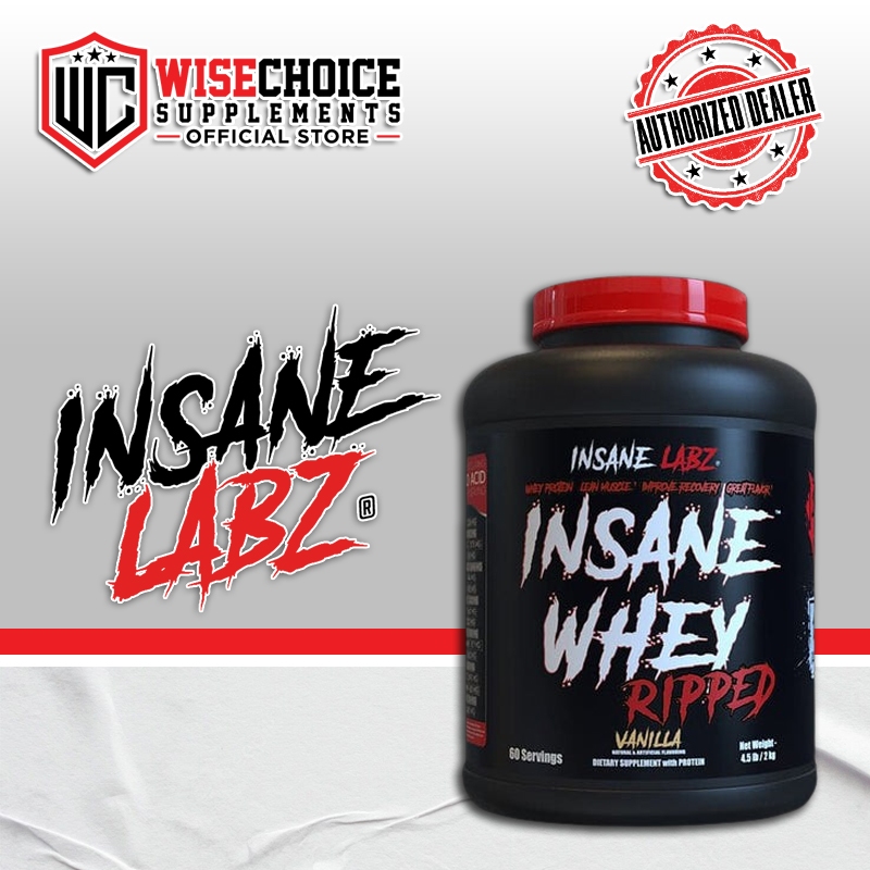 Insane Labz Insane Whey Ripped 4.9Lbs | Shopee Philippines