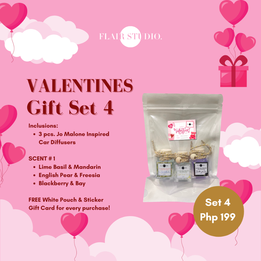 Flair Studio Valentines' Day Set #4 Premium JMalone and Luxury Scent ...
