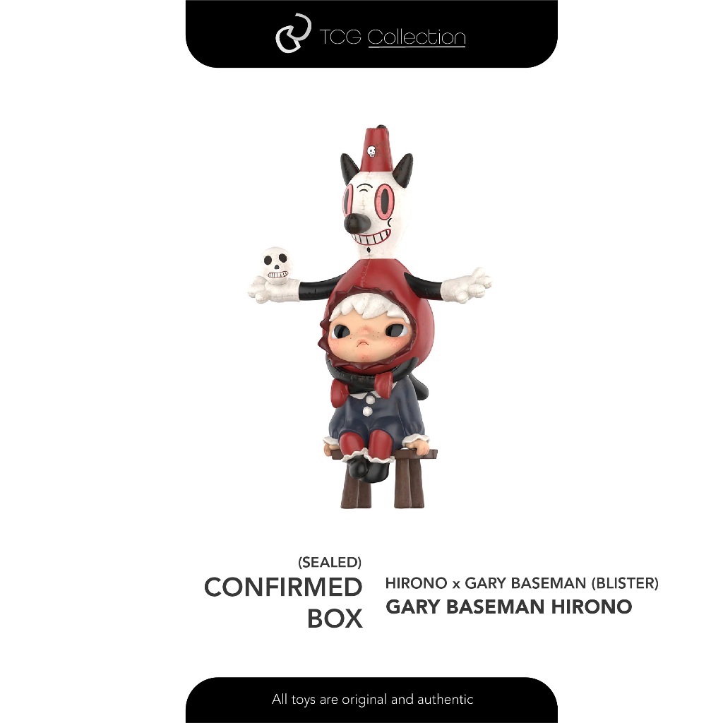 Popmart Hirono Gary Baseman (BLISTER SEALED) | Shopee Philippines
