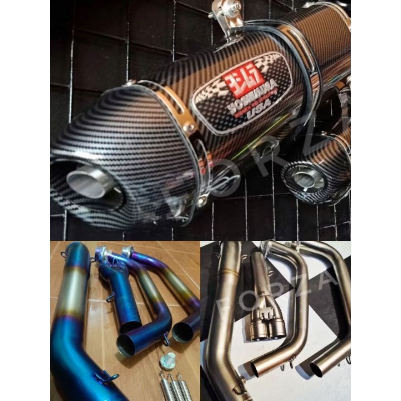 YZF R3 MT03 PIPE EXHAUST BIG ELBOW M1 R77 YOSHIMURA AKRAPOVIC YOSHI ...
