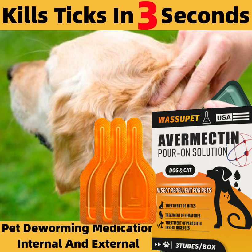 WASSUPET Tick and Flea for Dog Anti Tick Garapata Flea Pulgas Lice Kuto ...