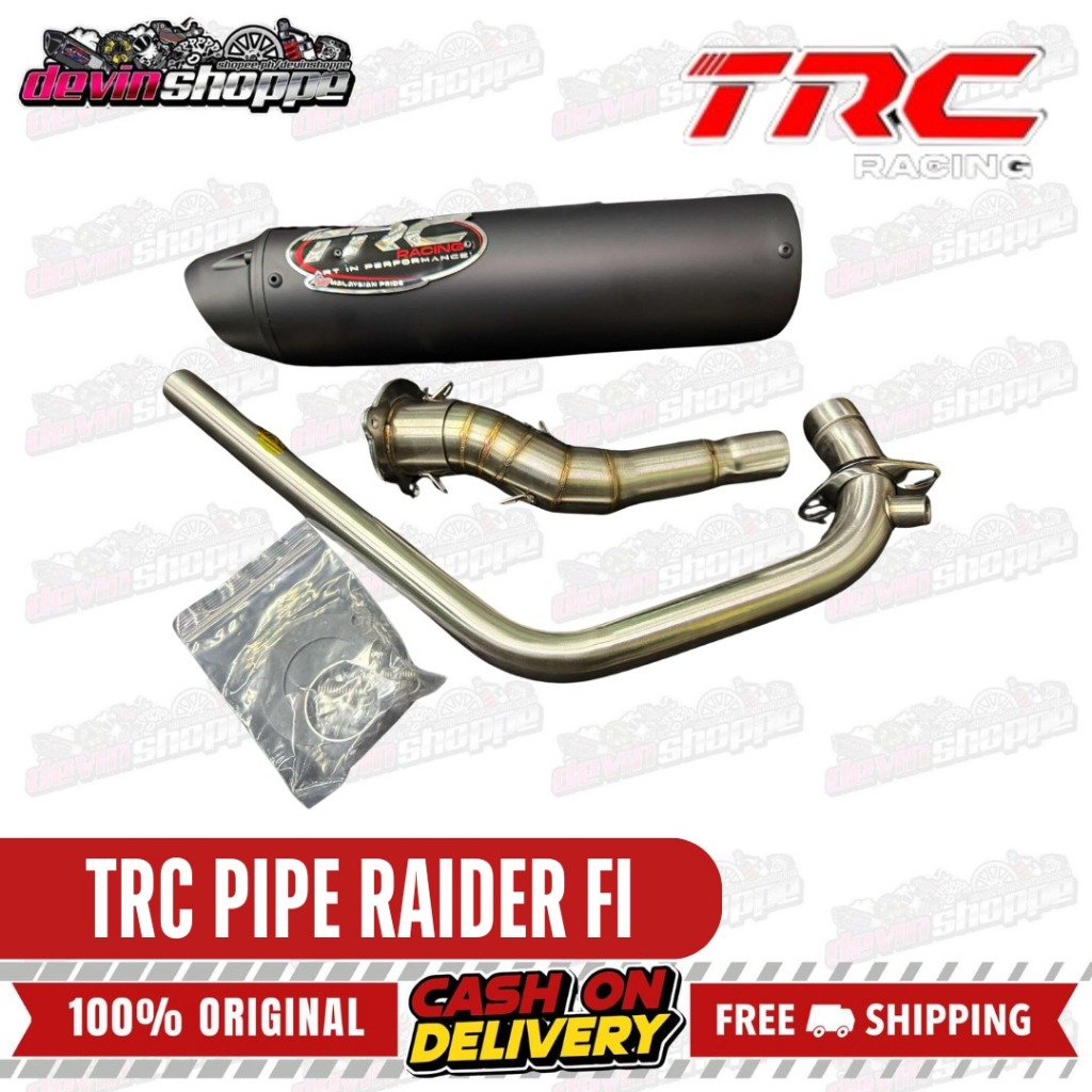 TRC RACING PIPE POWER PIPE MAYLASIA CONCEPT REMOVABLE SILENCER FOR ...