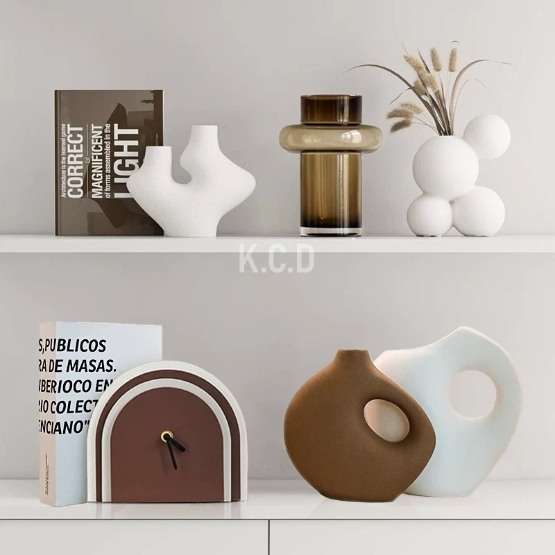 Irregular Sharpe Ceramic Vase Decorative Home Decor Centerpieces ...