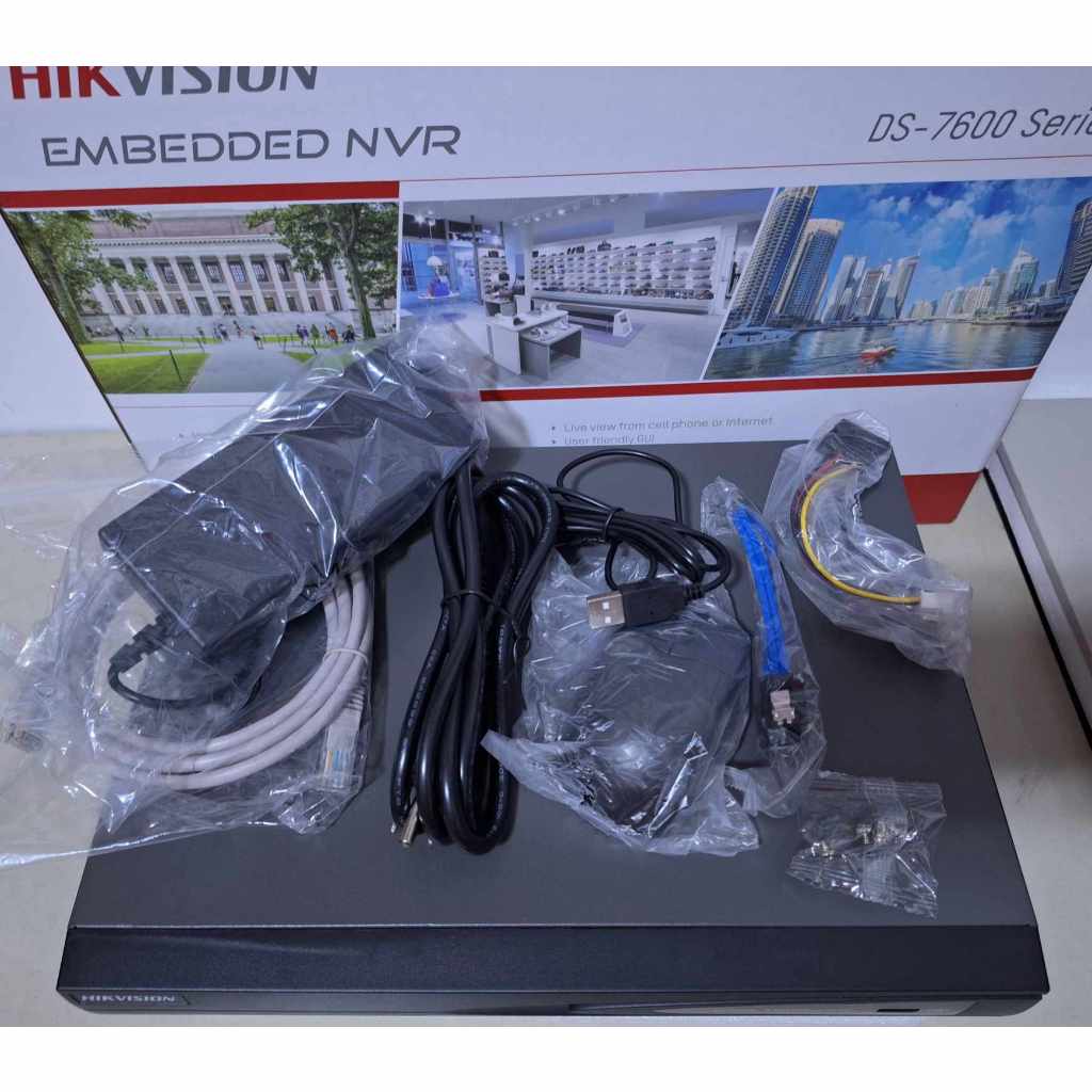 Hikvision NVR 8 Channel DS-7608NI-Q1/8P 4K Acusense POE Network Video ...