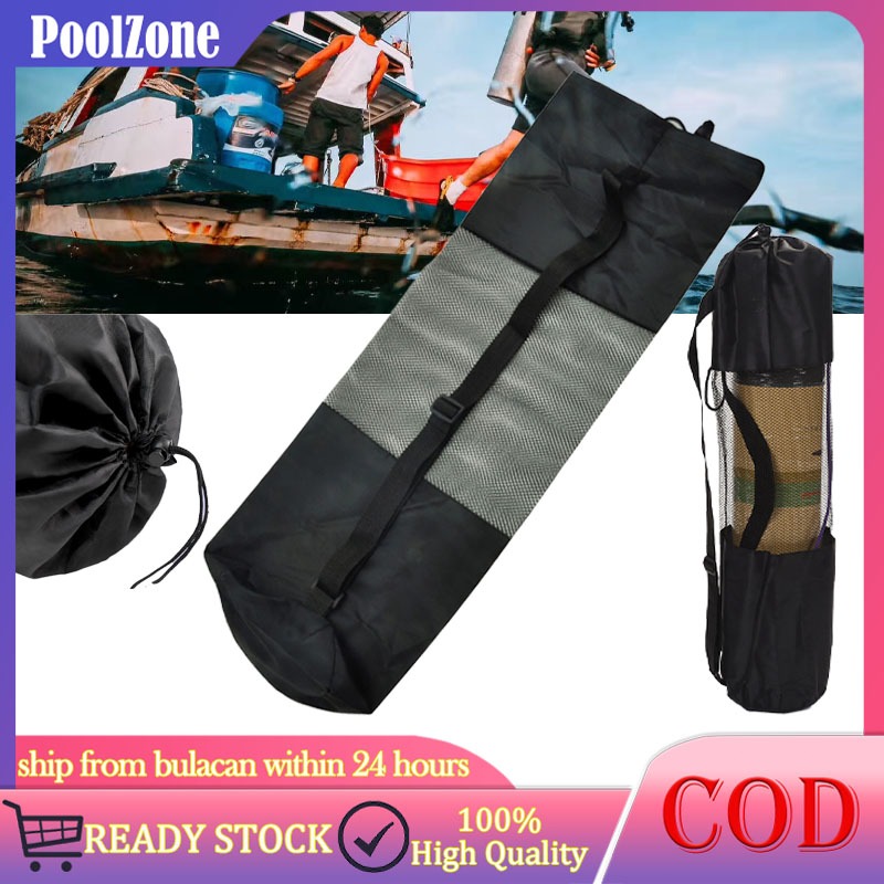 Nylon Diving Bag Swimming Dive Mesh Bag Yoga Mat Net Bag Dive Equipment ...