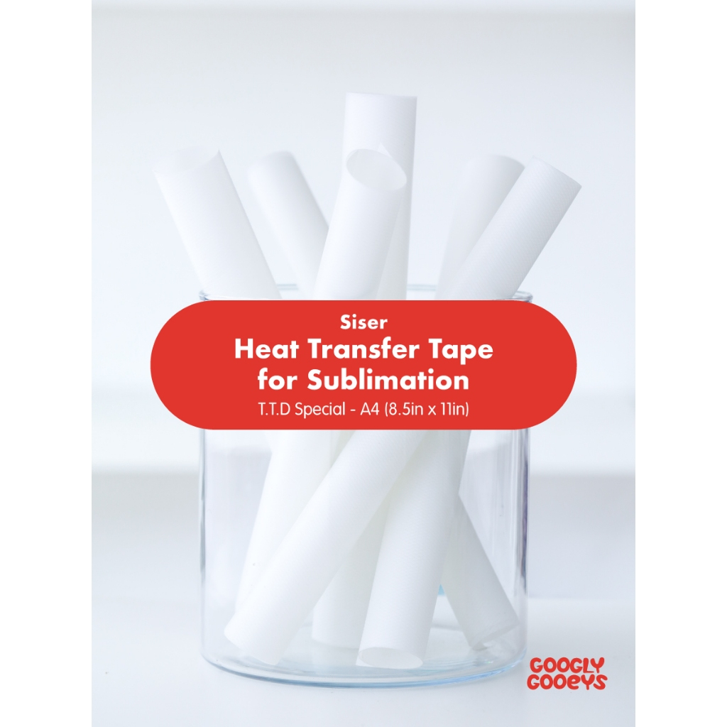 Siser Craft Pack T.T.D Special Heat Transfer Tape for Sublimation Iron ...