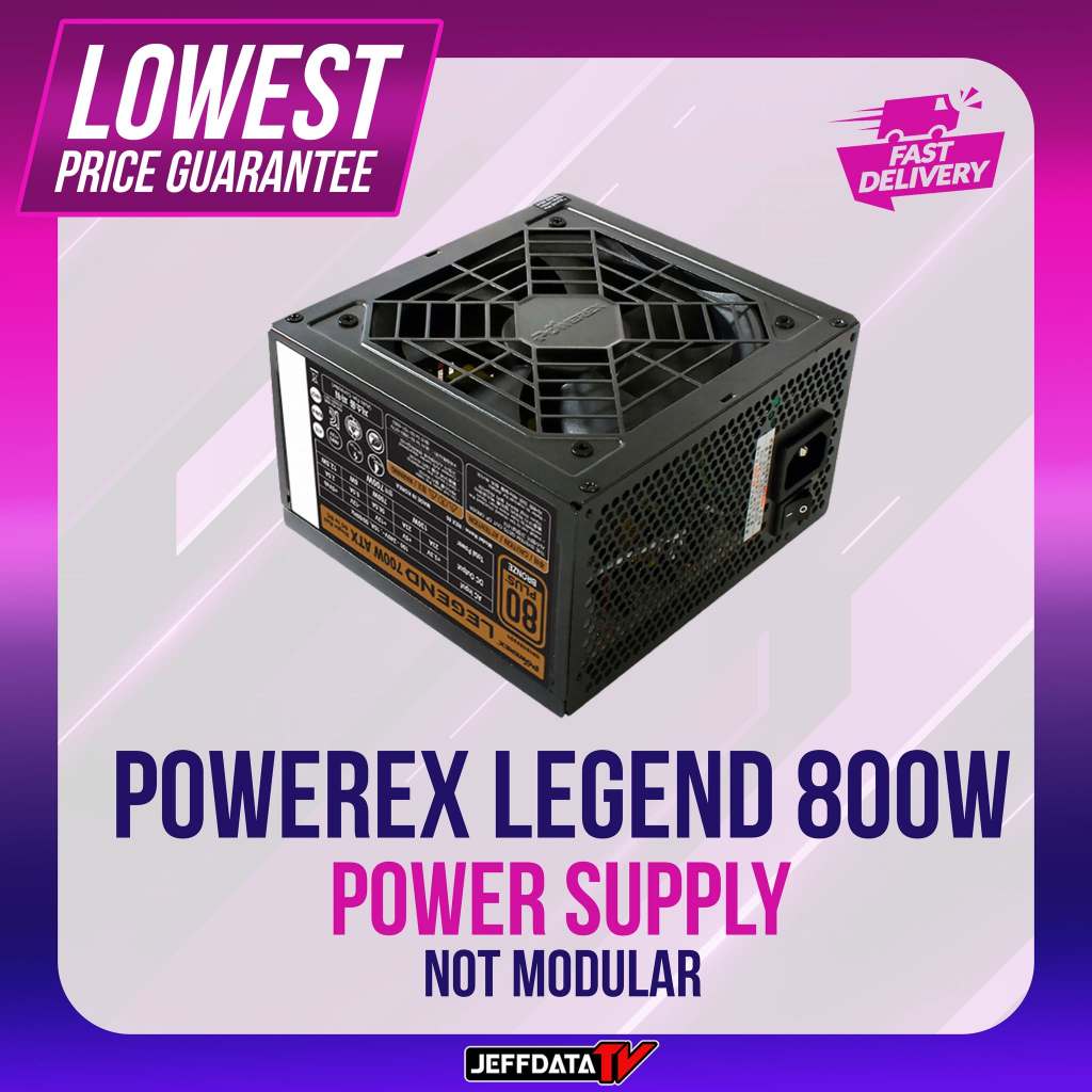 PSU POWER SUPPLY ASSORTED BRAND TRU RATED 800WATTS WITH 6 PIN 8 PIN PSU ...