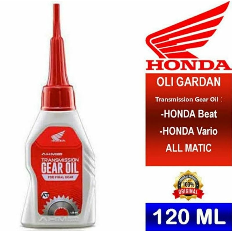 ORIGINAL AHM OIL TRANSMISSION GEAR OIL FOR FINAL GEAR 120ML | Shopee ...