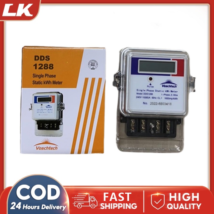 Voschtech Electric Meter KWH Submeter DDS-1288 ERC Approved 10(60)A ...