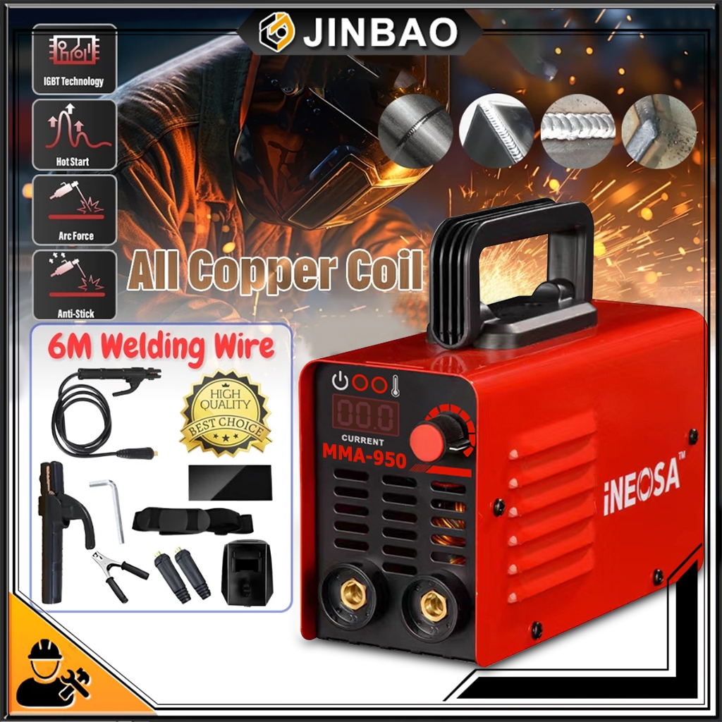 MMA-950 ARC Welding Machine Inverter Portable IGBT Digital Display DC Inverter Home Welder ...
