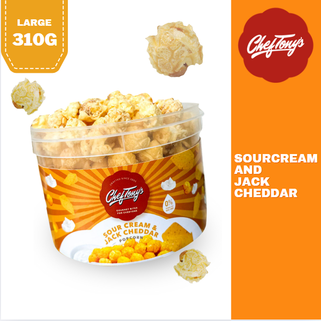 Chef Tony's Popcorn - Large Sour Cream & Jack Cheddar | Shopee Philippines