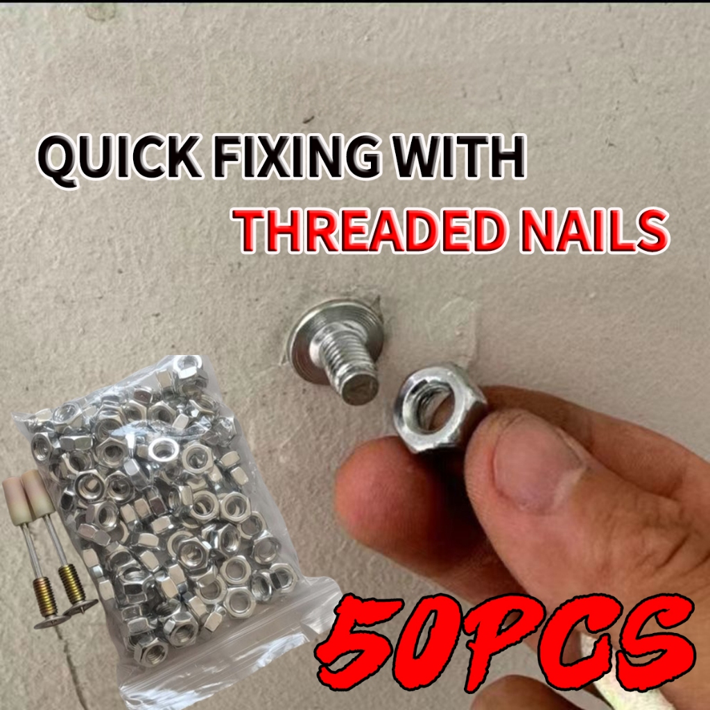 Nail Gun Rivet Steel Nails Gunner Rivet Tool Accessories Round Steel ...
