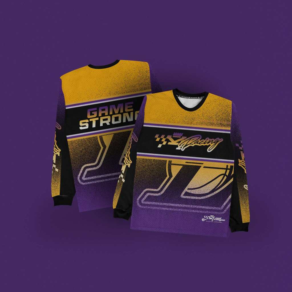 MNL KINGPIN RACING JERSEY LOS ANGELES LAKERS CONCEPT | Shopee Philippines