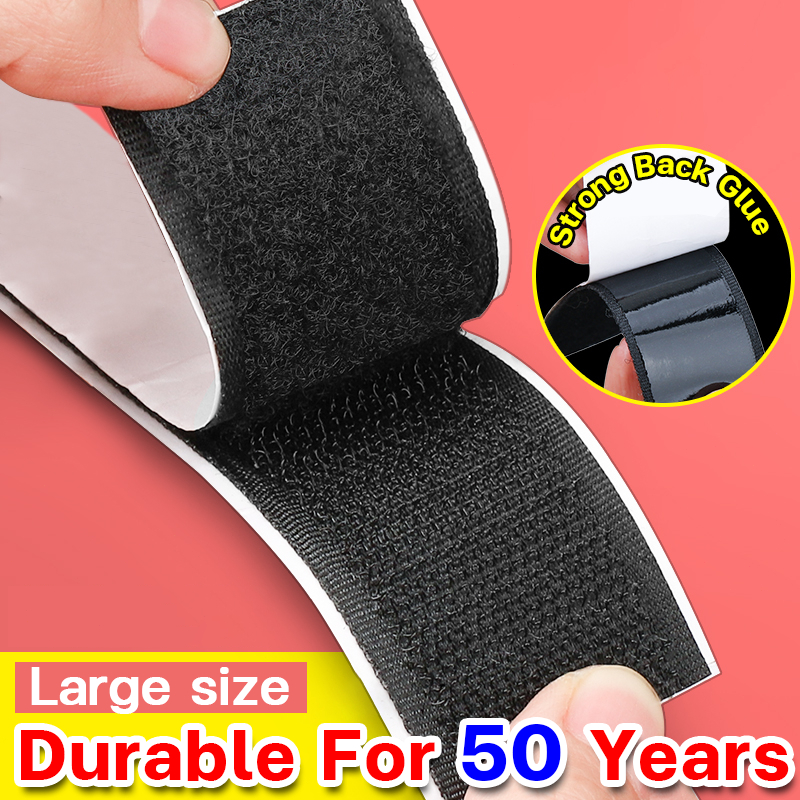 Velcro Tape with adhesive Hook and Loop Tape quick and easy attach Velcro Tape Heavy Duty 3M ...