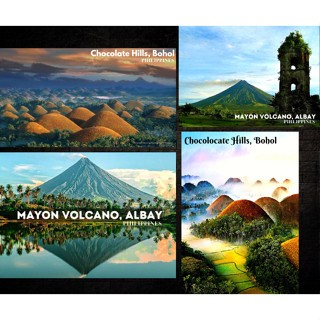 Rubber Ref Magnet Souvenir - Bohol Mayon Albay Design | Shopee Philippines