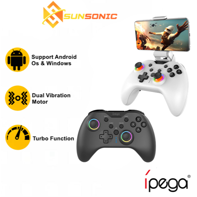 Ipega Pg-9111 Wireless Unique Silent Button Design Turbo Burst Function ...