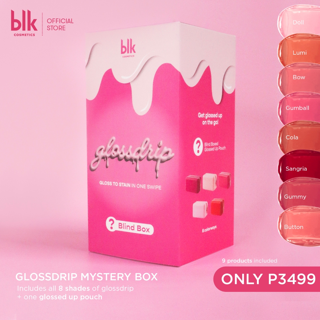 blk cosmetics glossdrip blindbox | Shopee Philippines