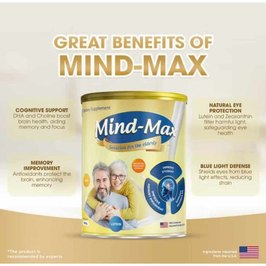 MindMax - DHA and Chlorine for Cognitive Enhancement - GMP Certified ...