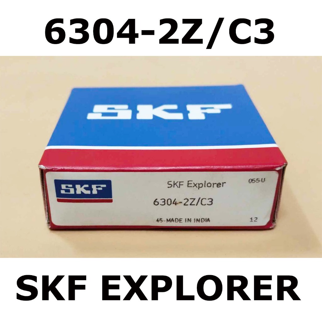 ORIGINAL SKF BALL BEARING 6304-2Z/C3 === SKF EXPLORER 6304-2Z/C3 ...
