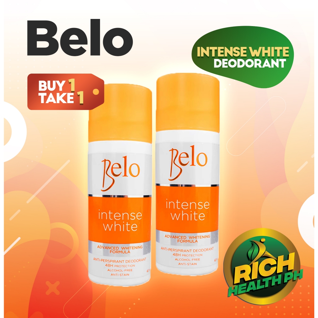 BELO Deo Intense White Roll-on 40mL Deodorant and Body Care Anti ...