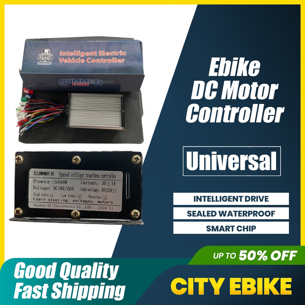 Ebike Scooter Brushless DC Motor Controller 650W 500W 800W 1000W 48/60 ...