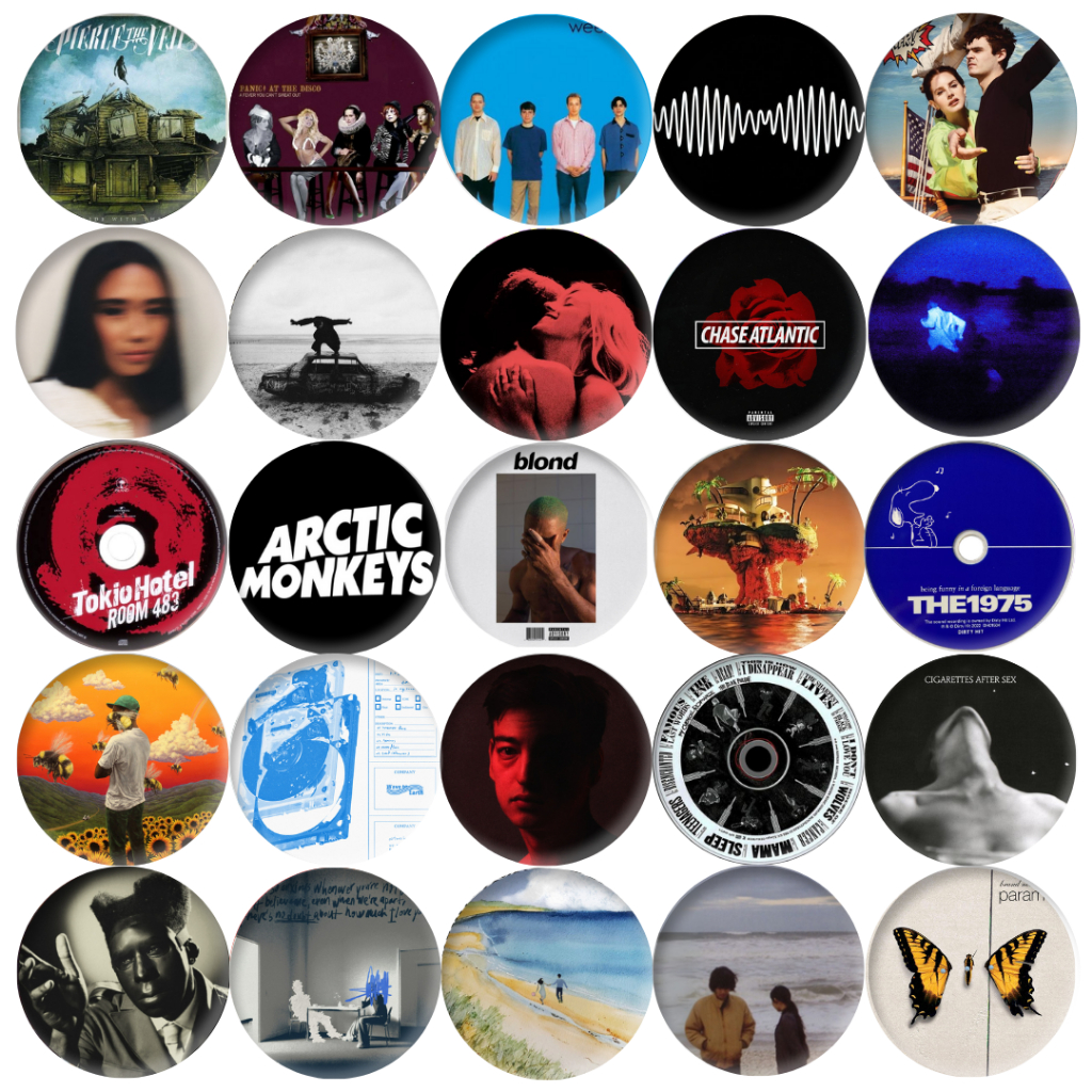 Artist Album Button Pins | Shopee Philippines