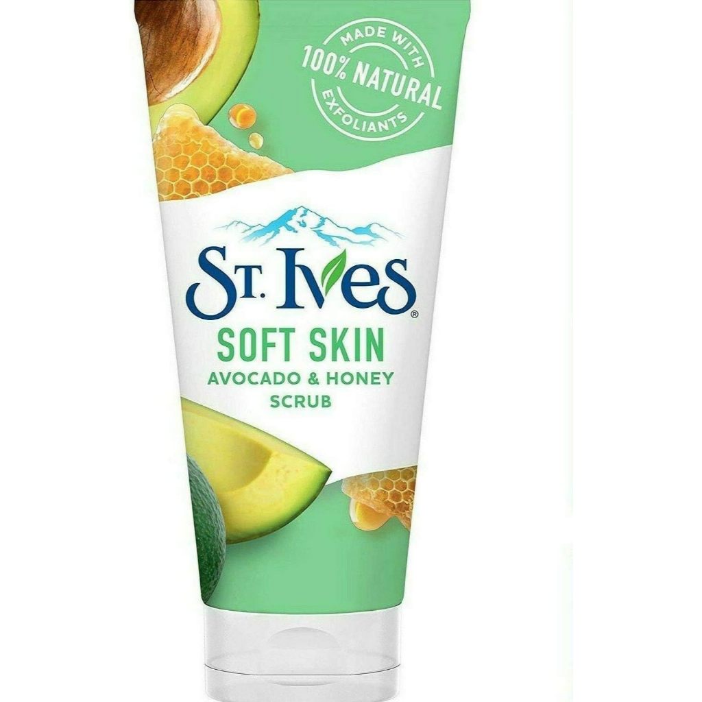 St. Ives Soft Skin Avocado & Honey Face Scrub 170g | Shopee Philippines